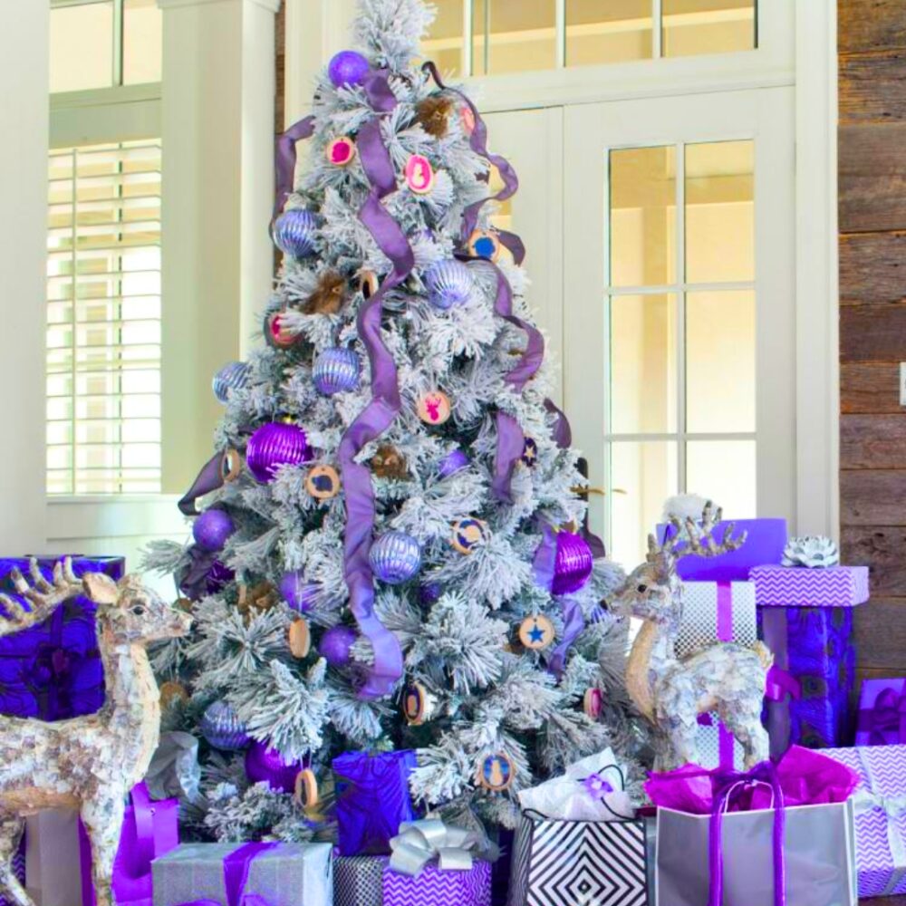 Embrace The Joy Of Color: Trending Colorful Artificial Christmas Trees ...